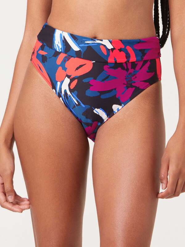 Maillot de bain culotte haute - Monoi Imprimé jungle | Darjeeling